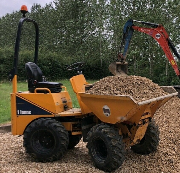 Forward Tipping Mini Dumper Up To 1 Tonne - PLT Training Limited